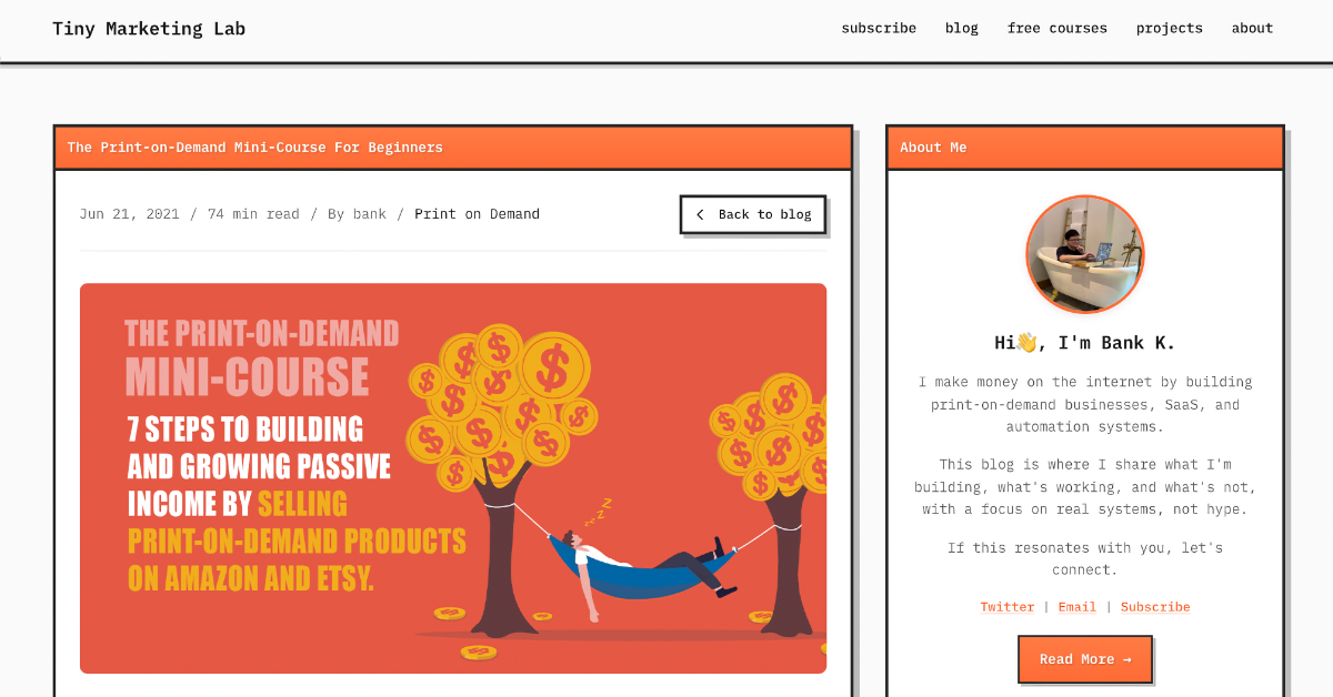 [PTE Ep.1] Build the Base. Set Up Your Shopify Store | Tiny Marketing Lab